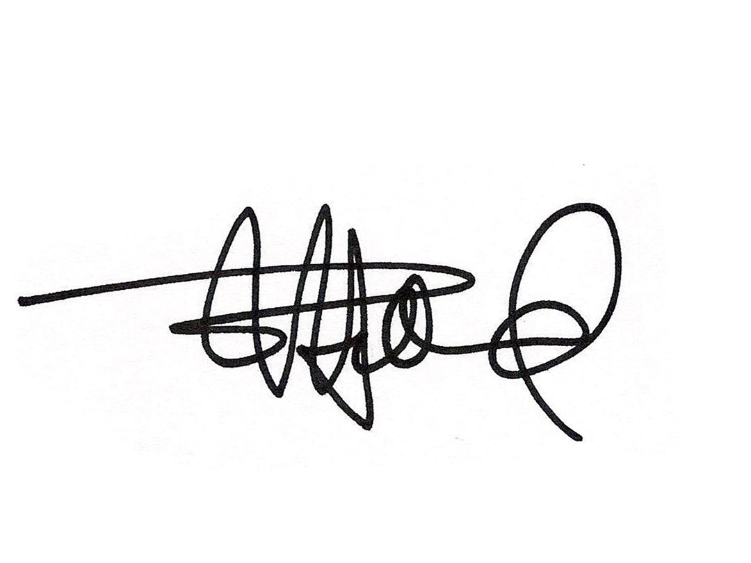 Custom Signature Handwriting Necklace - Brevity Jewelry