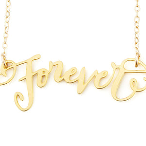 Forever Necklace - Brevity Jewelry - USA Made