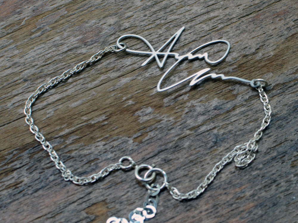custom signature – Brevity Jewelry